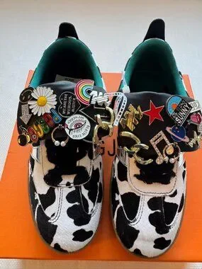 Steve Madden | Shoes | Cow Print Sneakers Steve Madden | Poshmark